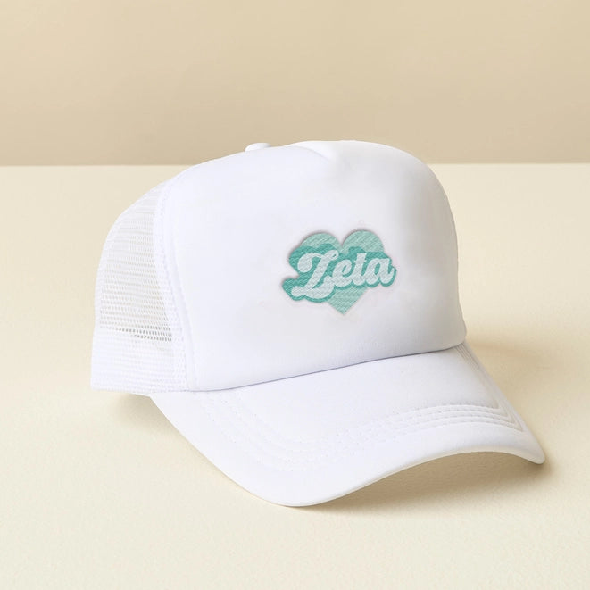 Zeta Love Trucker Hat – Crown & Co.